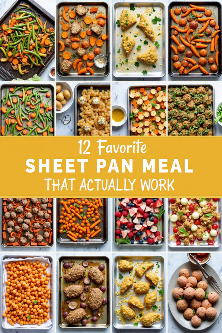 One-Pan Wonders: 12 Simple Sheet Pan Dinners for Effortless Weeknight ...
